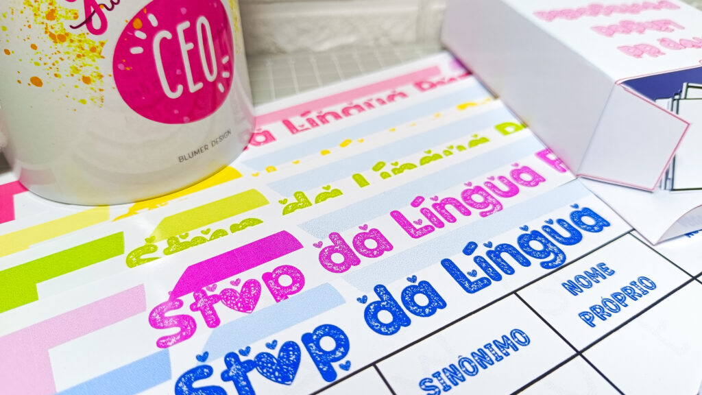 Stop Língua Portuguesa (Adedonha) - A AULA CRIATIVA